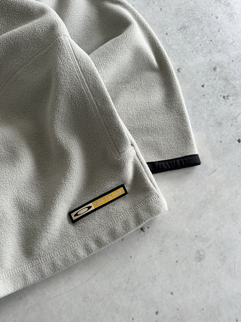 00's Oakley 1/4 Zip Pullover Fleece (L) – Smooth Cactus
