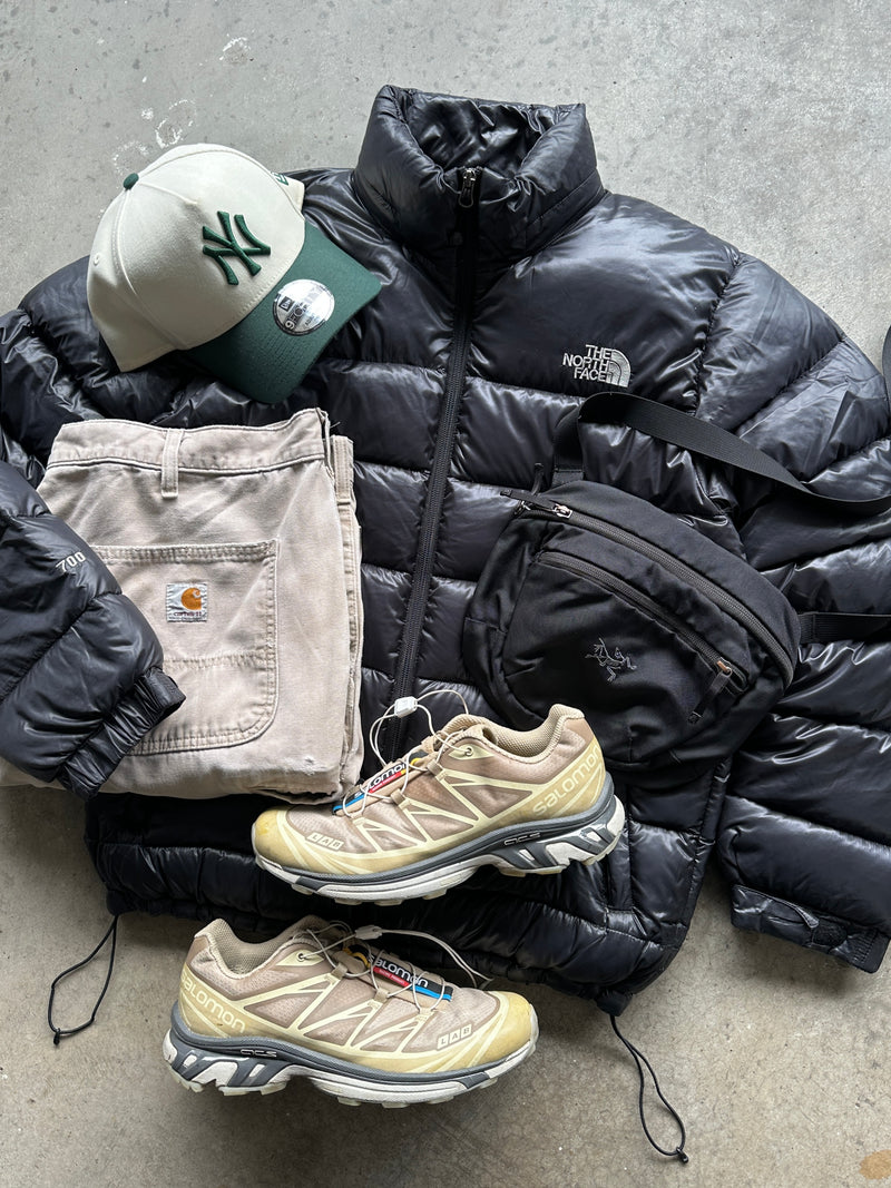 The North Face 700 Down Fill Zip Up Puffer Jacket (M) – Smooth Cactus